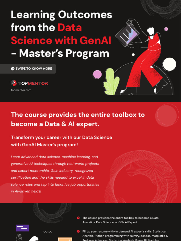 Master Data Science with Generative AI | PDF | Artificial Intelligence ...