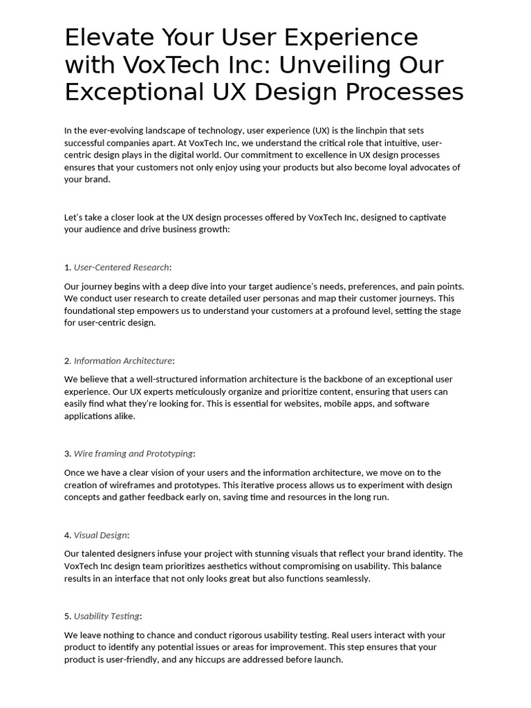 6 User Experience UX | PDF | Usability | Computing