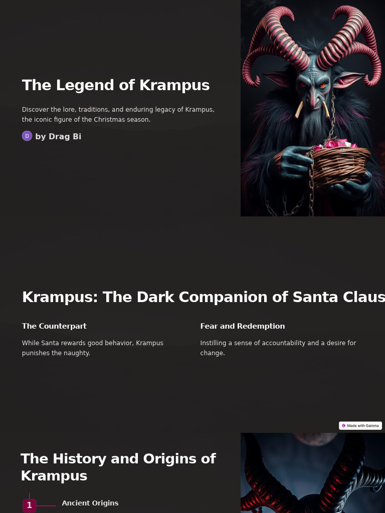 The Legend of Krampus | PDF