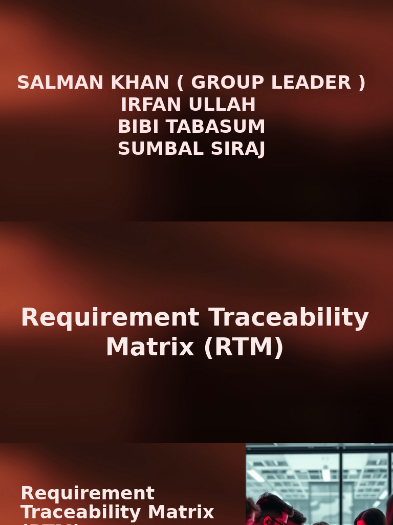 Requirement Traceability Matrix RTM | PDF | Software Release Life Cycle ...