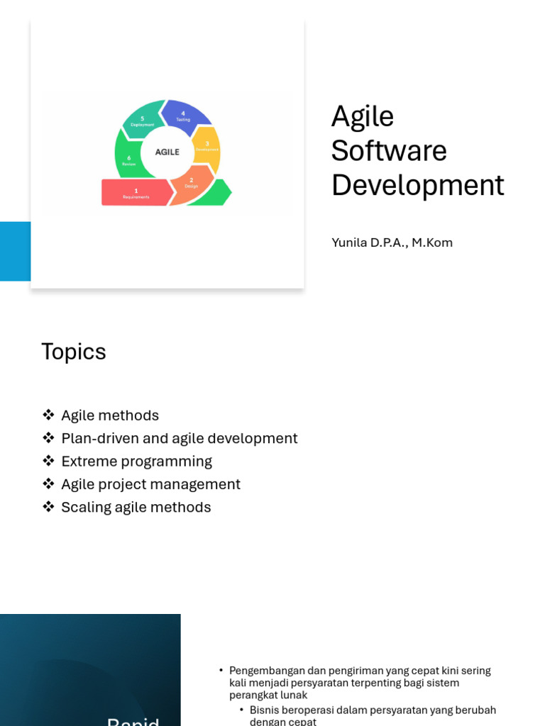 RPL03 - Agile Software Development | PDF