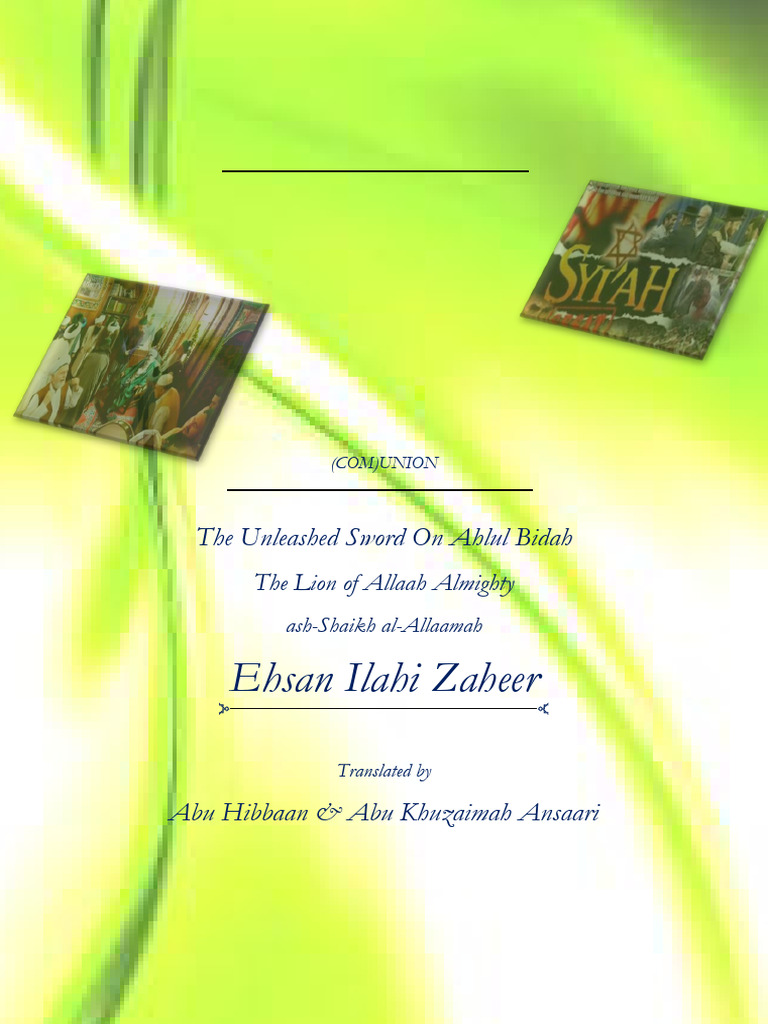 Shiasm Soofism Allamah Ehsan Ilahi Zaheer | PDF | Sufism | Shia Islam