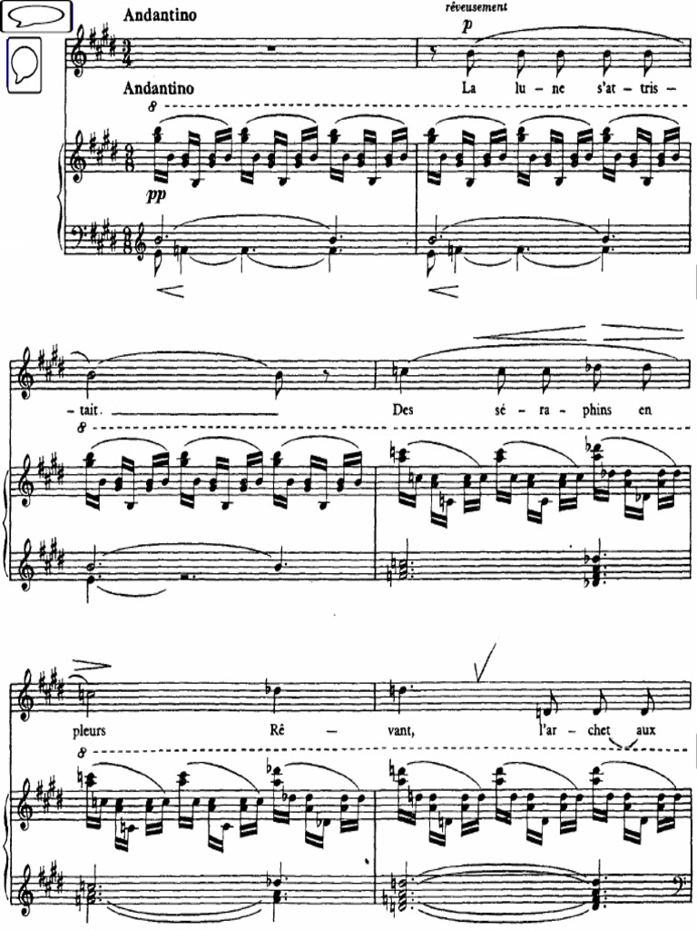 Apparition Debussy | PDF