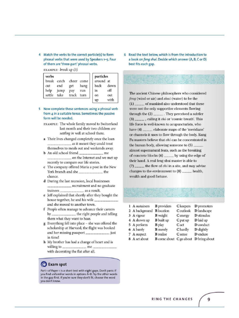 CPE Objective Unit 1 | PDF