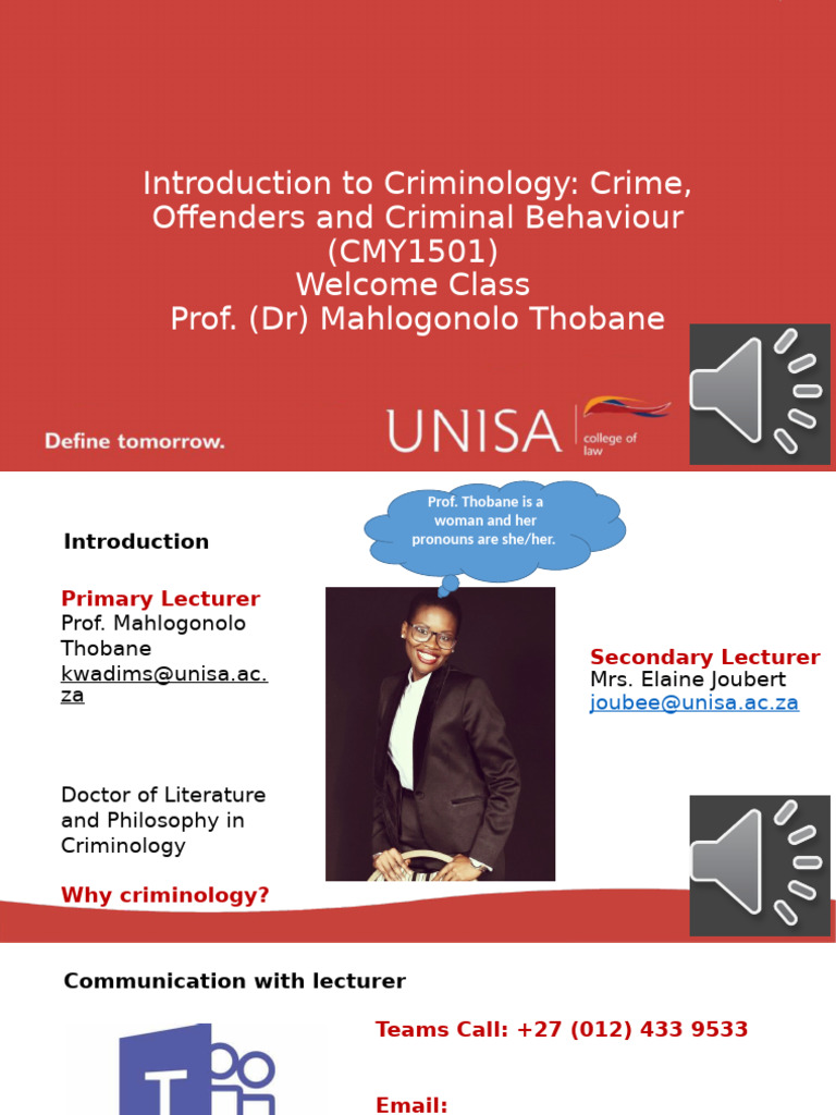 CMY1501 Criminology Exam Guide 2025 | PDF | Criminology | Crimes