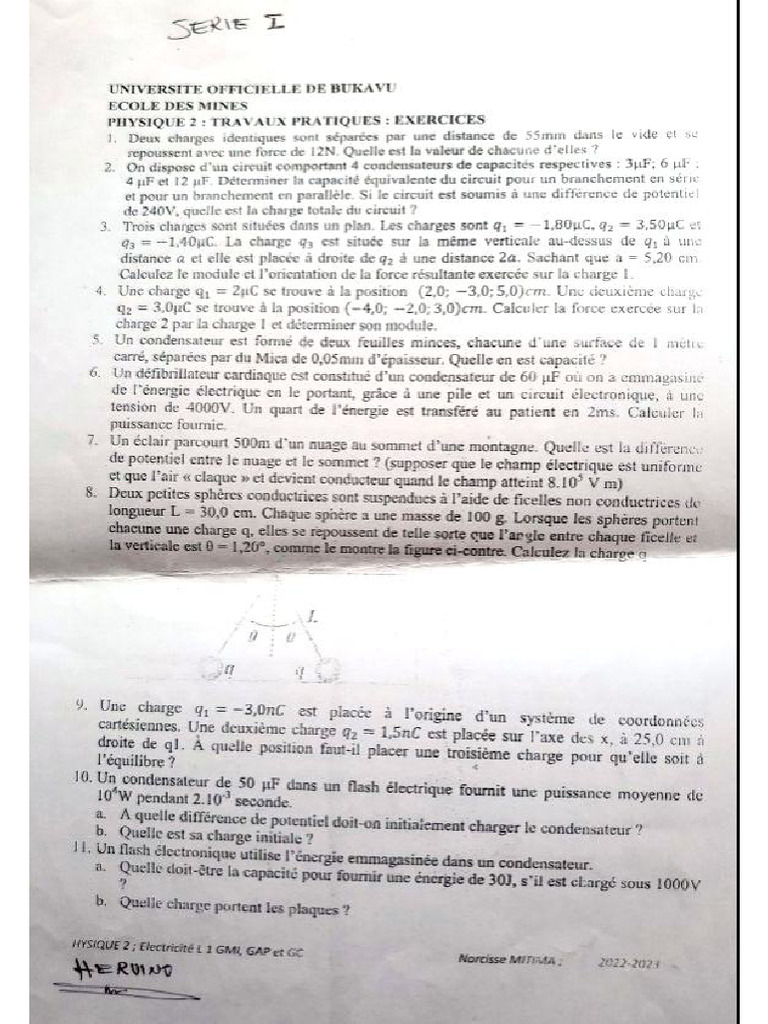 Physique 2 | PDF