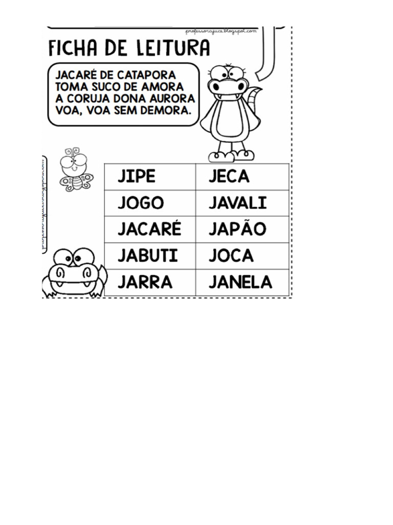 Letra J 1 | PDF