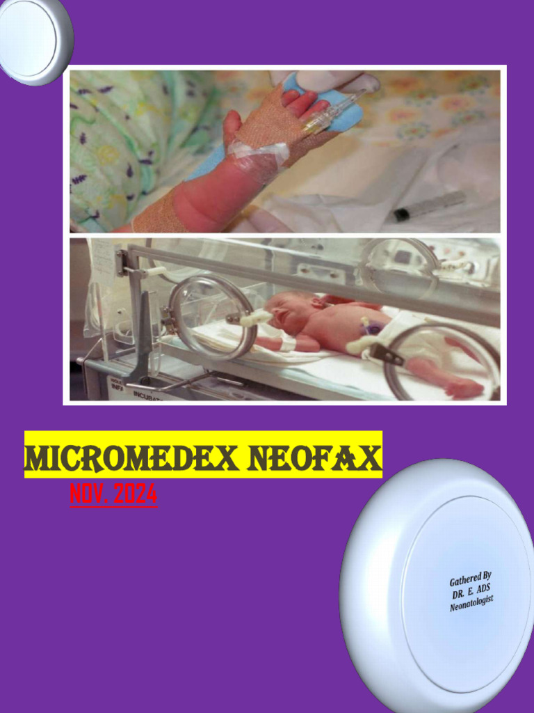 NEOFAX 2024 A | PDF | Penicillin | Shock (Circulatory)