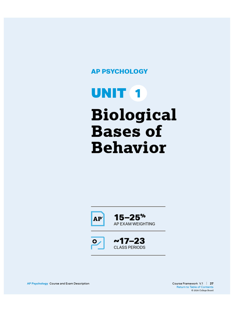 unit 1 (FR) | PDF | Nervous System | Neurotransmitter