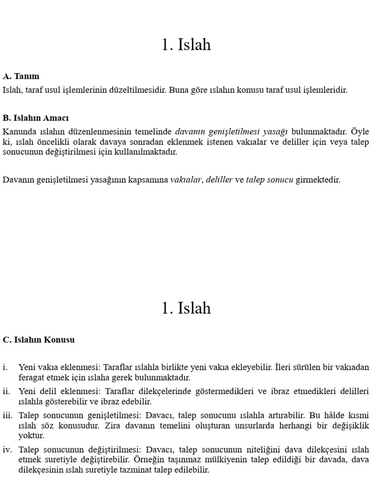 Islah | PDF