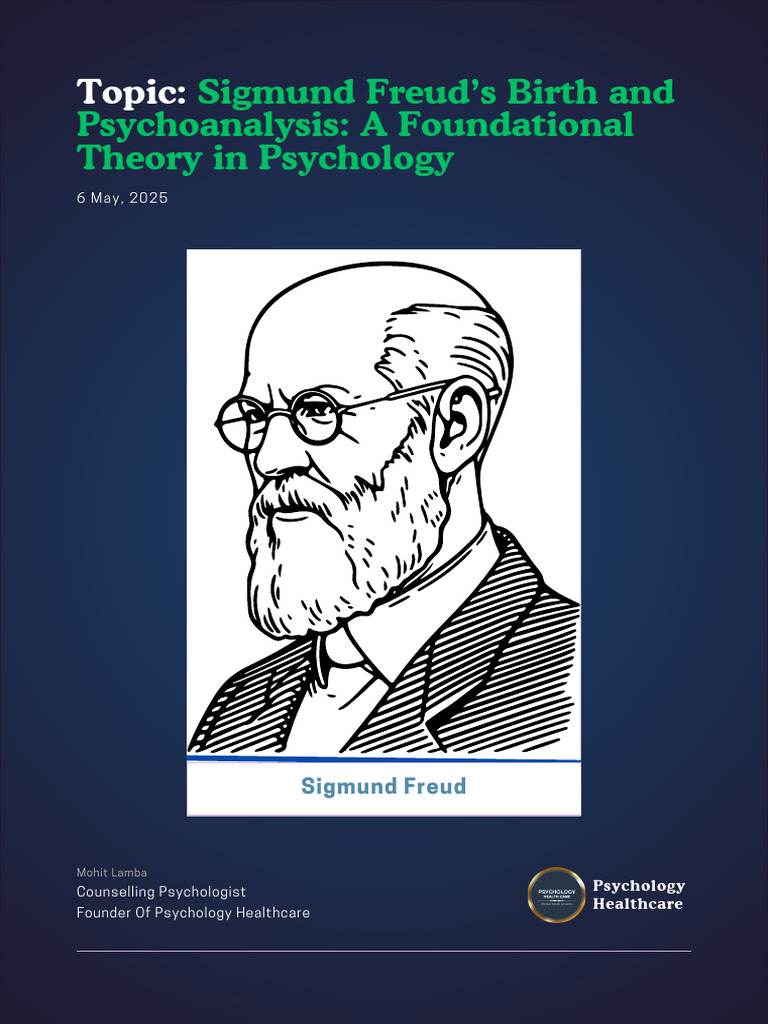 Sigmund Freud S Birth and Psychoanalysis 1746531458 | PDF ...