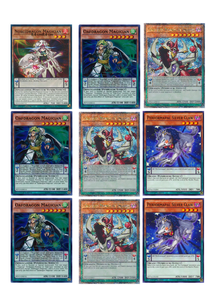 Official Odd-Eyes Deck | PDF