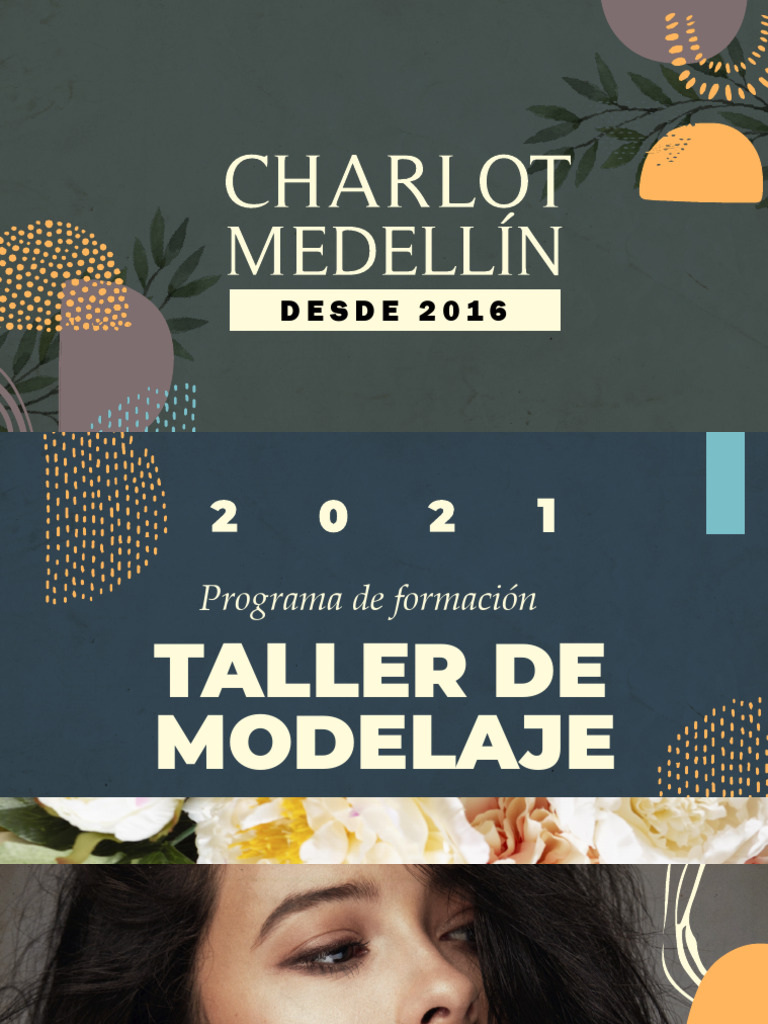 Brochure Taller Modelaje para Personas Con y Sin Experiencia | PDF | Moda