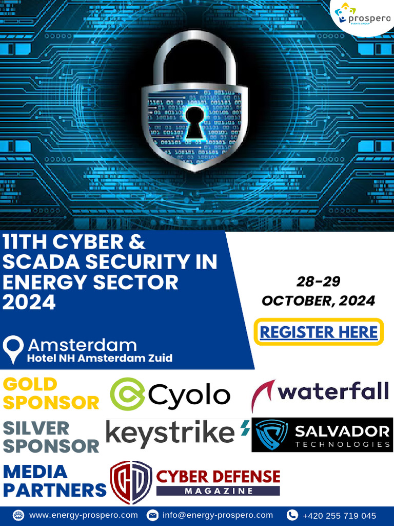 11th Cyber and SCADA Security 2024 Agenda | PDF | Computer Security ...