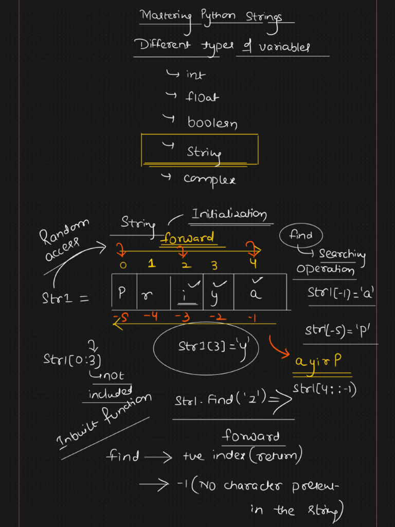 3.python Strings | PDF