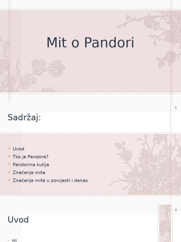 Pandorina Kutija | PDF