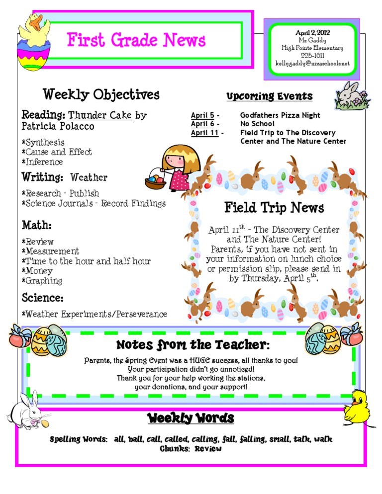 TC April News 4-2-12 | PDF