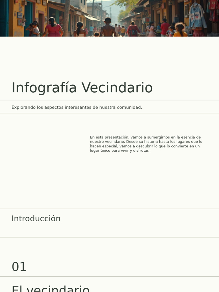 Infografía Vecindario | PDF