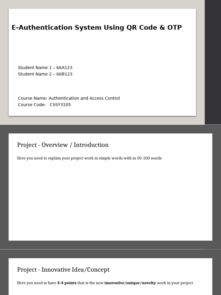 4 - Aac - Mini Project - PPT - Student Template | PDF