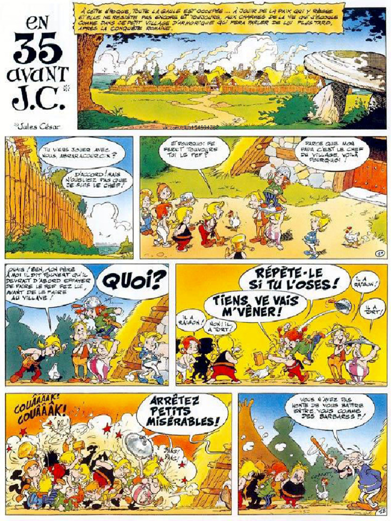 Asterix - HS - La Naissance D 39 Ast 233 Rix Et Ob 233 Lix | PDF
