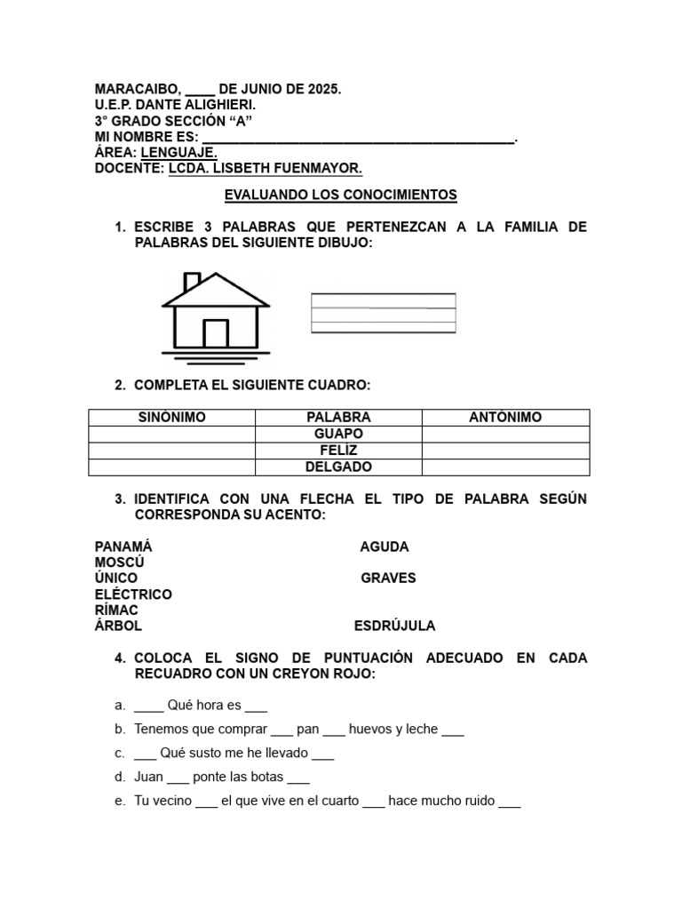 3er Lapso Valeria | PDF
