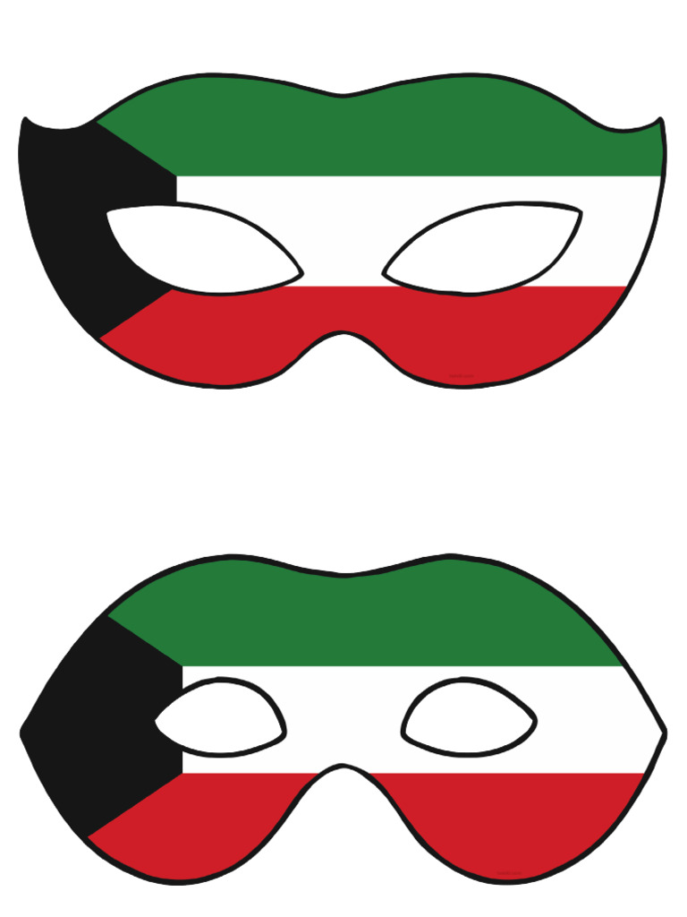 Ku KN 1644224103 Kuwait National Day Masks Ver 1 | PDF