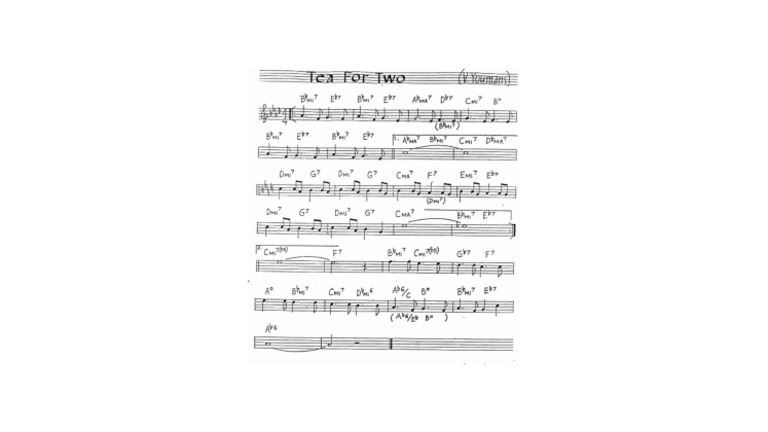 Tea For Two | PDF