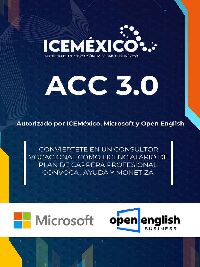 ACC3.0 CONEX SB - Conviertete en Un Consultor Vocacional | PDF