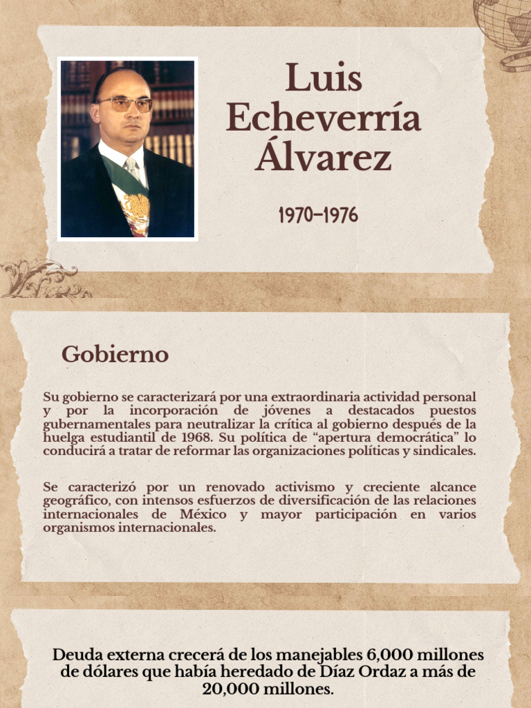 Discurso de Echeverría y López Portillo | PDF | México | Economias