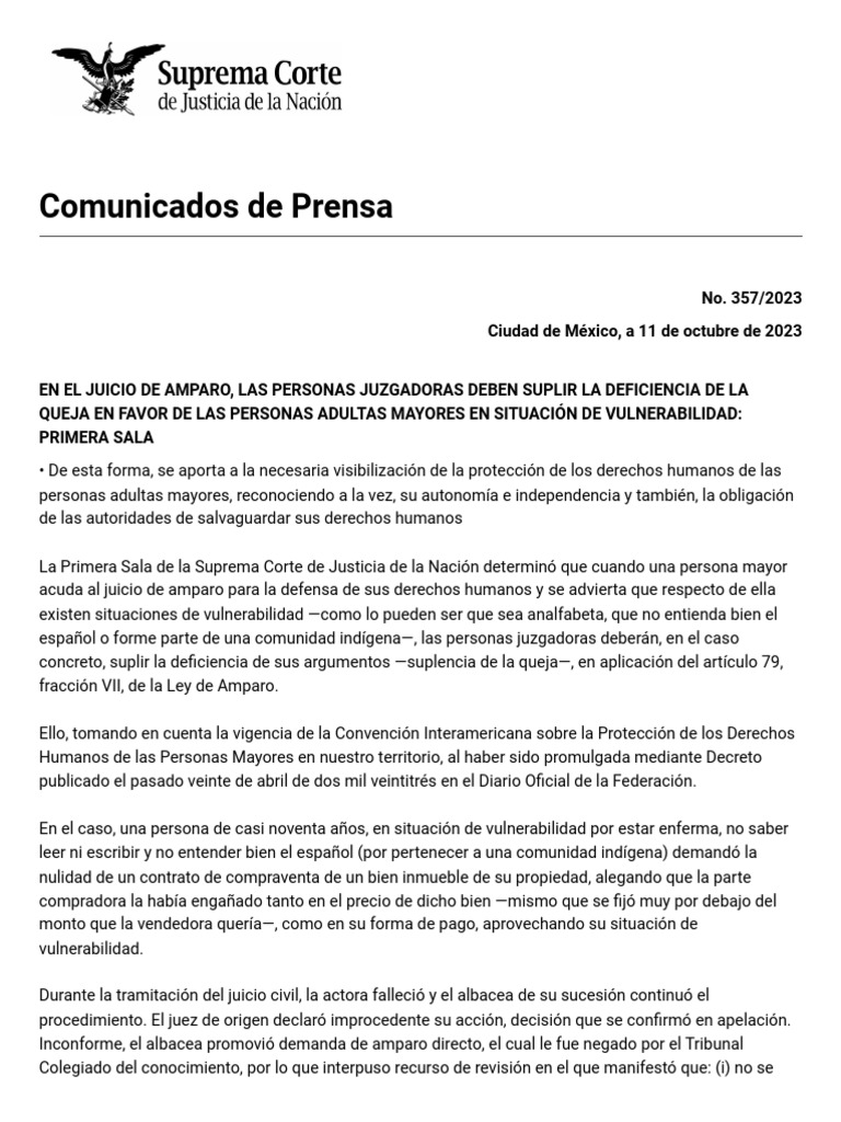 Listado de Comunicados 2 | PDF | Derechos humanos | Justicia