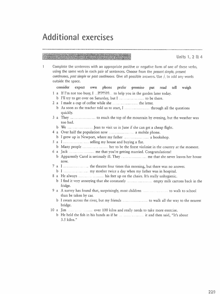 Additional Exercise | PDF