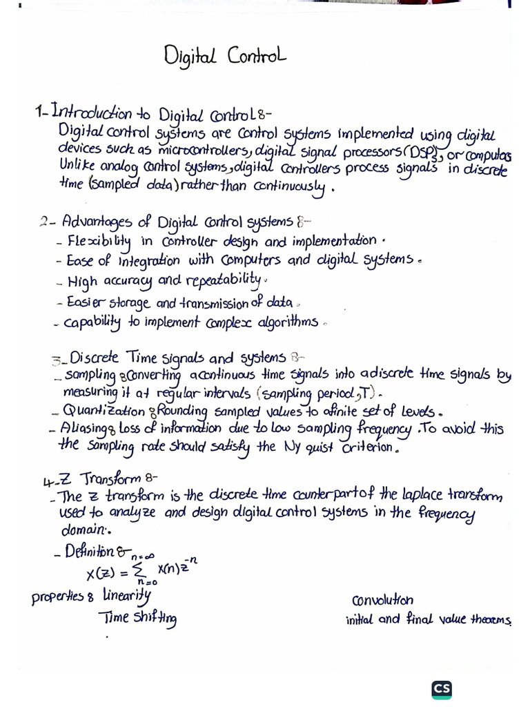 Digital Control | PDF