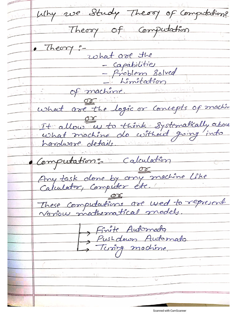 Unit 1 (Introduction To Automata Theory) | PDF