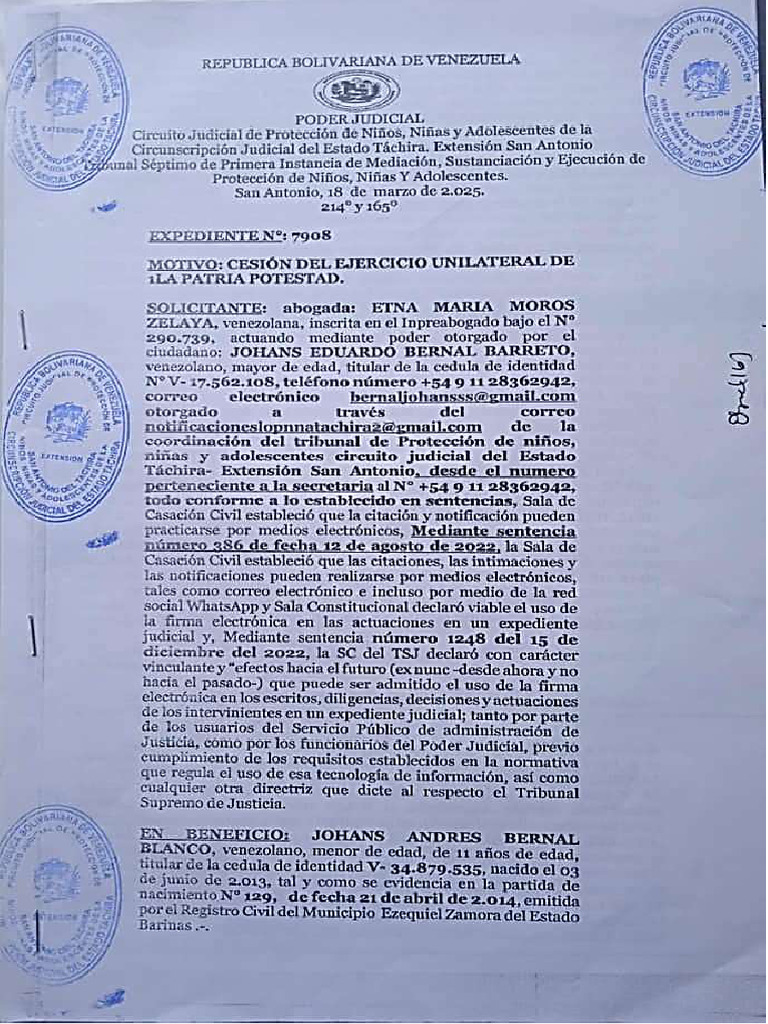 Ejercicio Unilateral Johans Andres Bernal | PDF