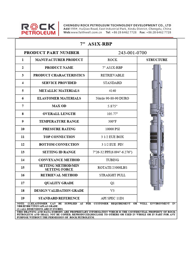 7 AS1X-RBP Product Data Sheet | PDF