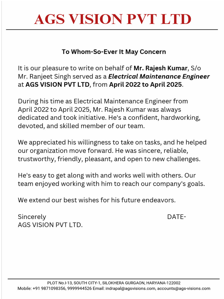 April Ags Vision PVT LTD - PDF - 20250526 - 144134 - 0000 | PDF