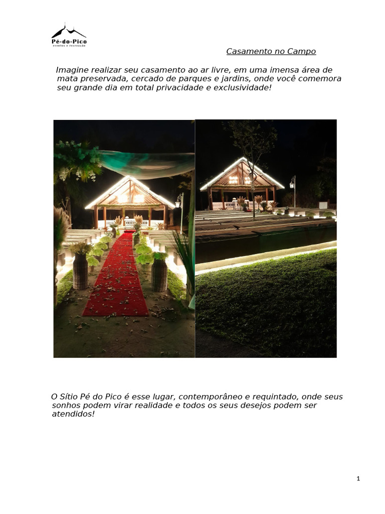 Casamento No Campo FotoFOTOS NOVAS | PDF