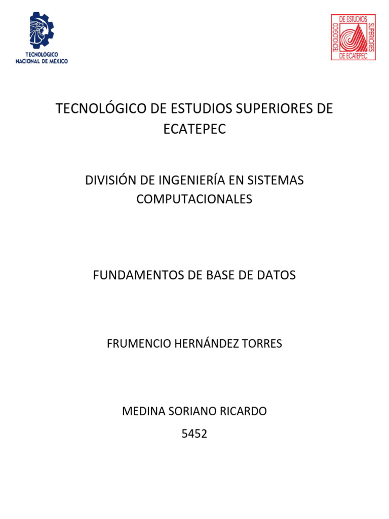 Tablas Formales | PDF