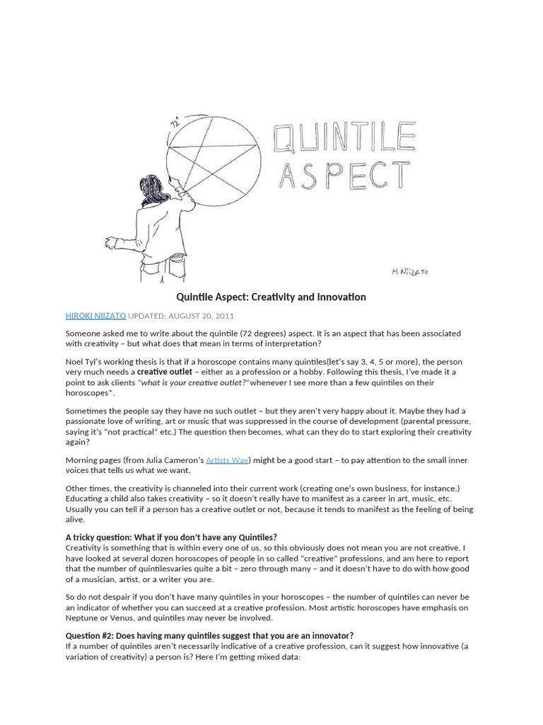 Quintile Aspect - AA - Vv. ENG SPA | PDF | Planets In Astrology ...