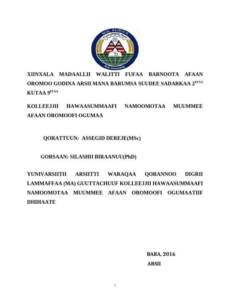 Assegid Final Research | PDF