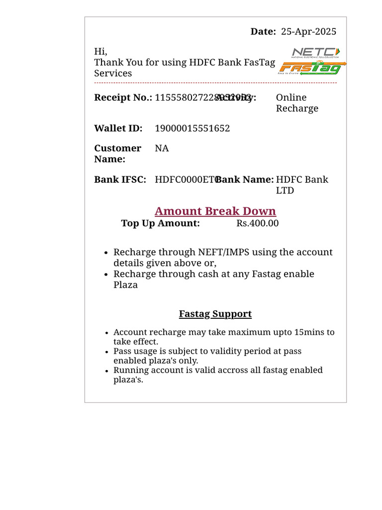 Welcome To HDFC Bank | PDF