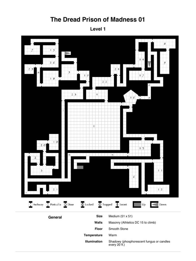 The Dread Prison of Madness 01 | PDF