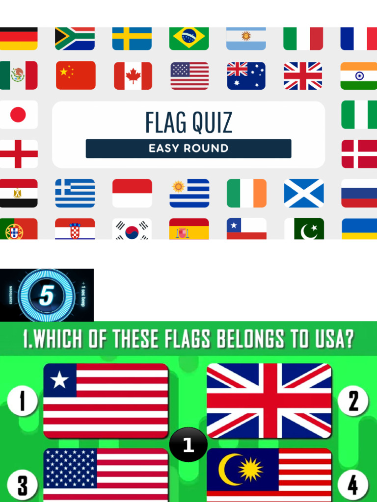 Identify Countries by Landmarks and Flags | PDF