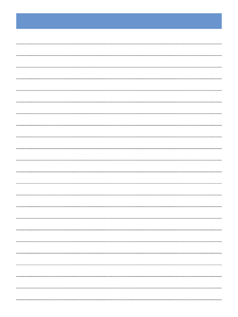 Black and White Lines Note Document PDF | PDF