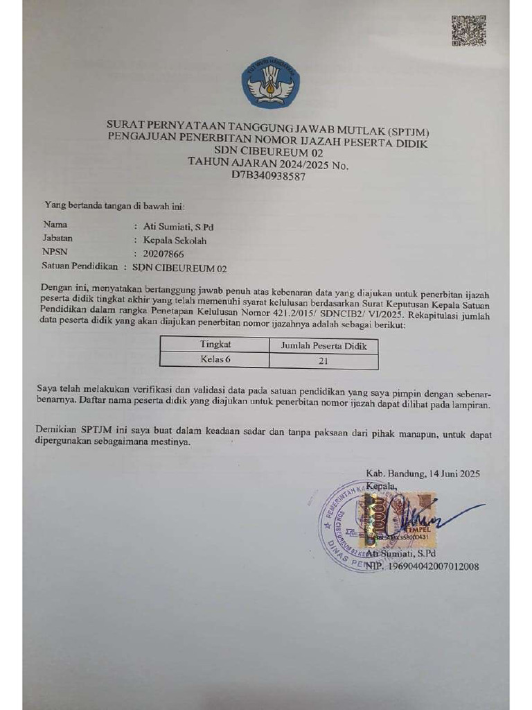 SPTJM SDN Cib 2 | PDF