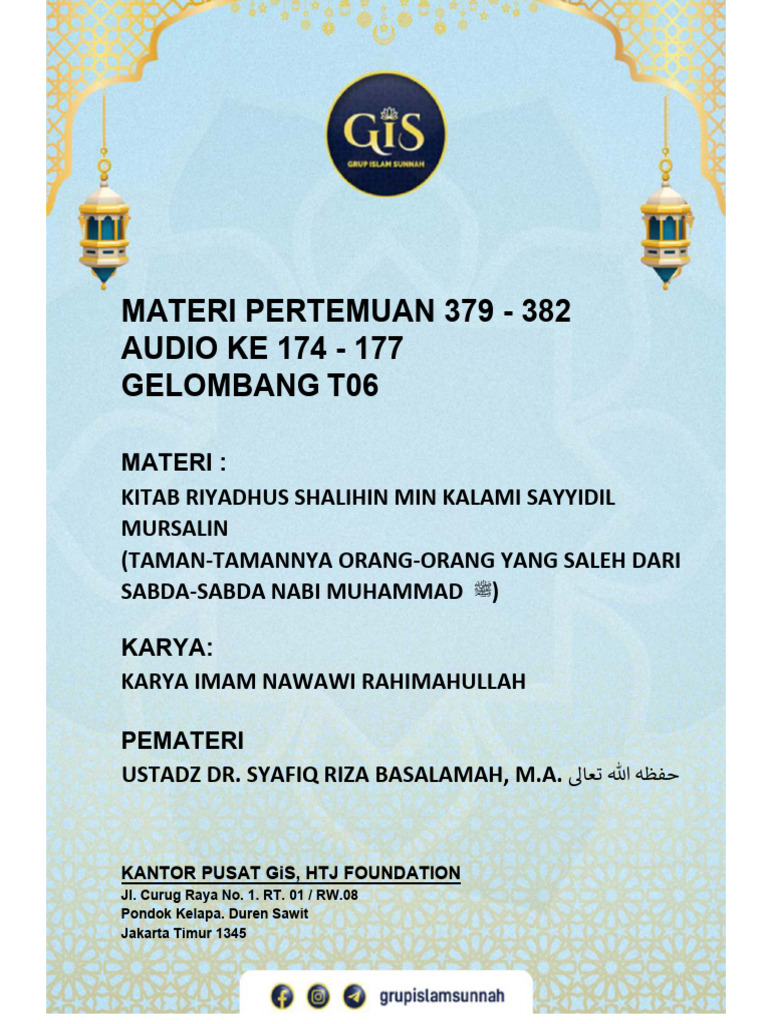 Materi 379 - 382 Gelombang T06 | PDF