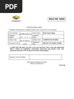 Computer Studies Project 2025 Overview | PDF | System | Evaluation