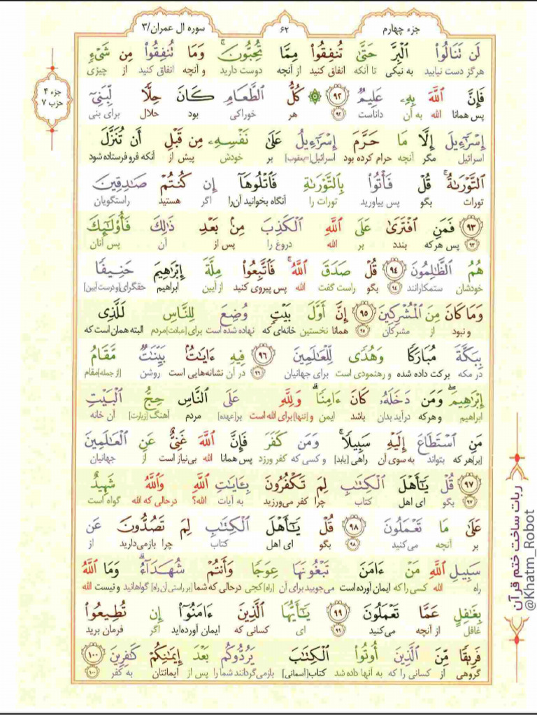 Juz 4 | PDF