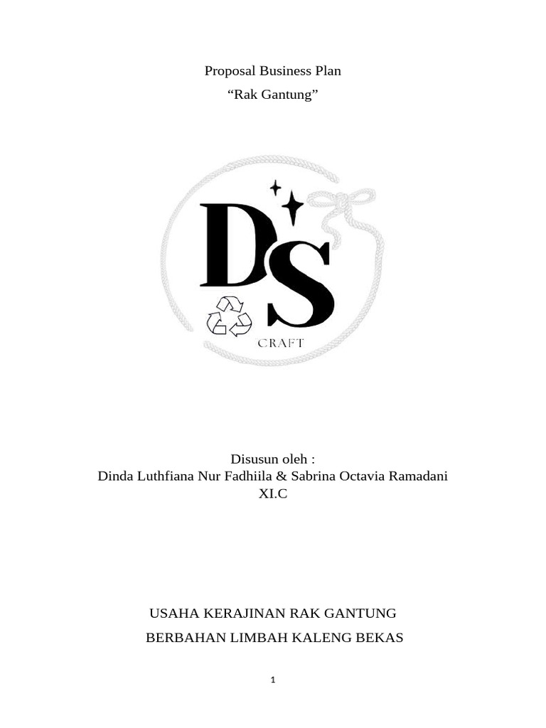 Proposal Dinda Dan Sabrina | PDF