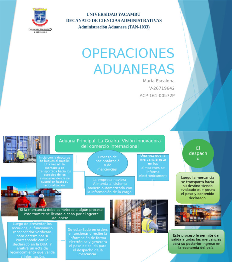 Operaciones Aduaneras | PDF | aduana | Comercio